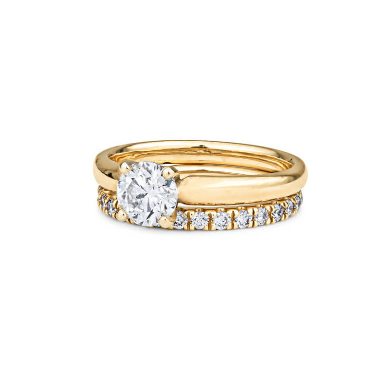 14K Gold Diamond Ring Set - JNS Diamond Imports